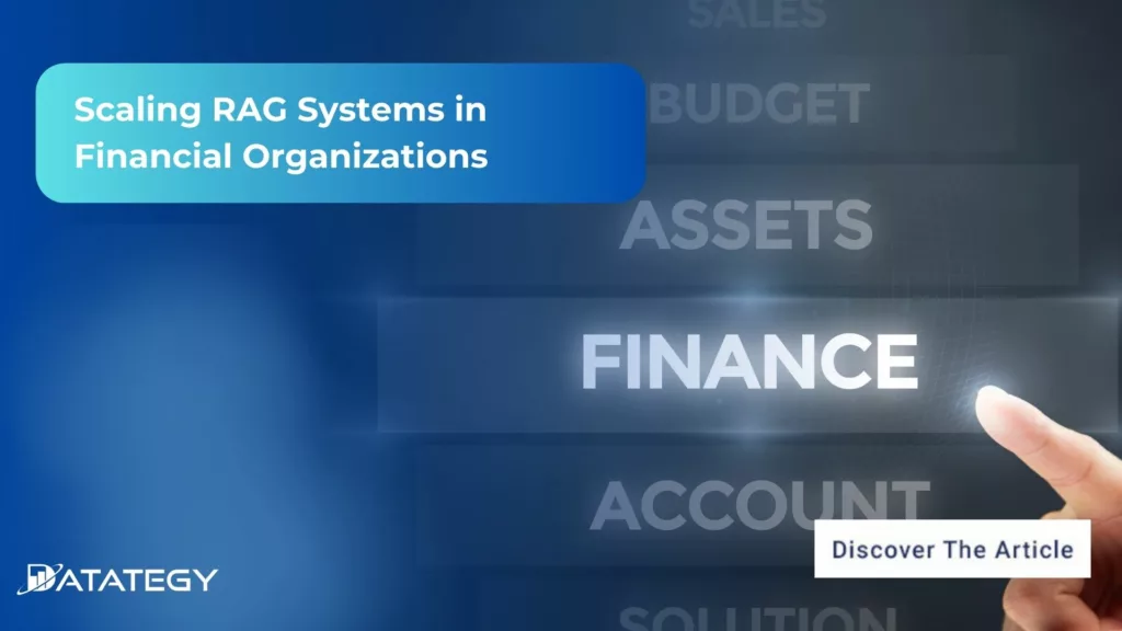 Scaling RAG Systems in Financial Organizations